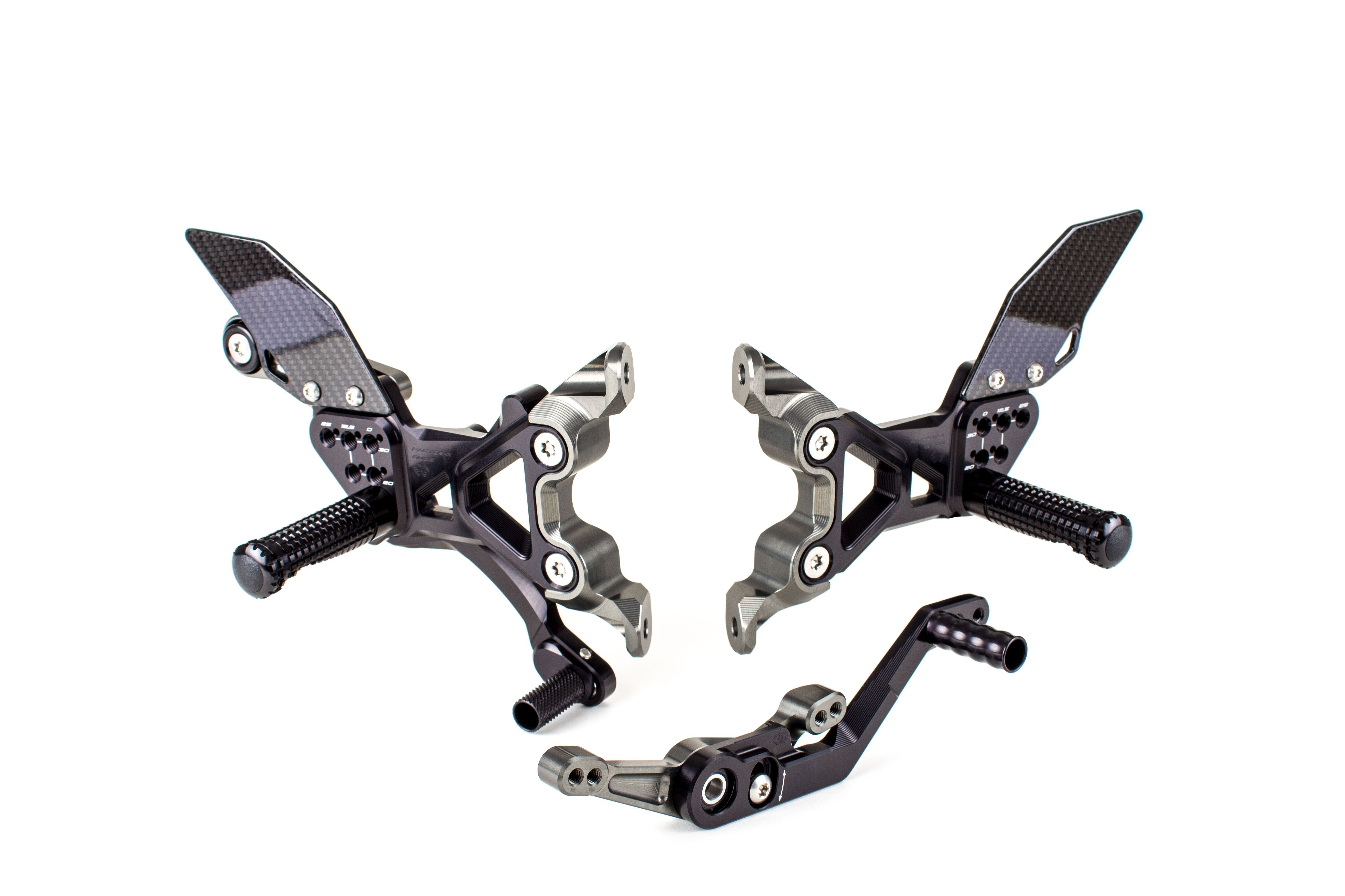 BMW M1000RR 2021-2024 Gilles Tooling FXR Racing Rearsets Footest Kit ...